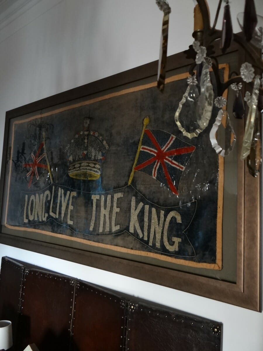 A "Long Live the King" Coronation banner for Edward VII 1902 - European ...