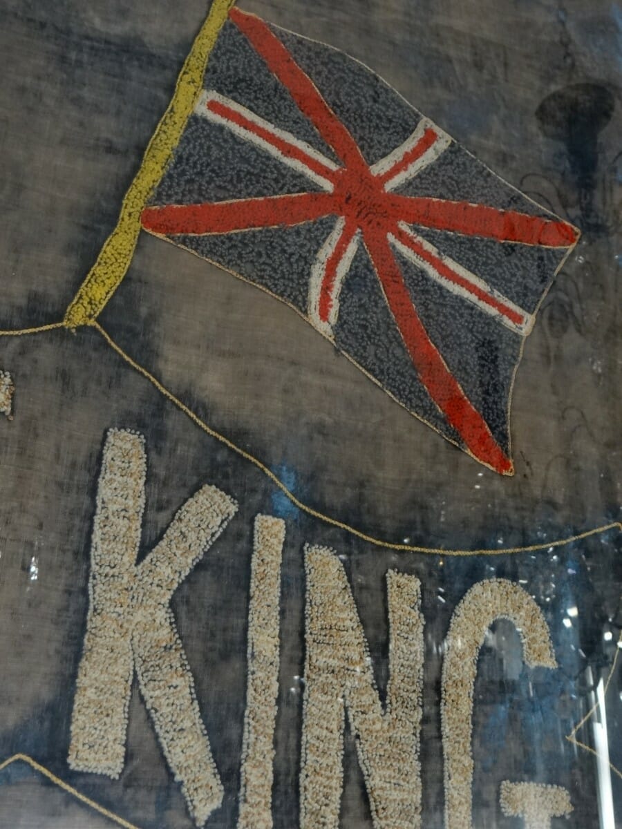 A "Long Live the King" Coronation banner for Edward VII 1902 - European ...