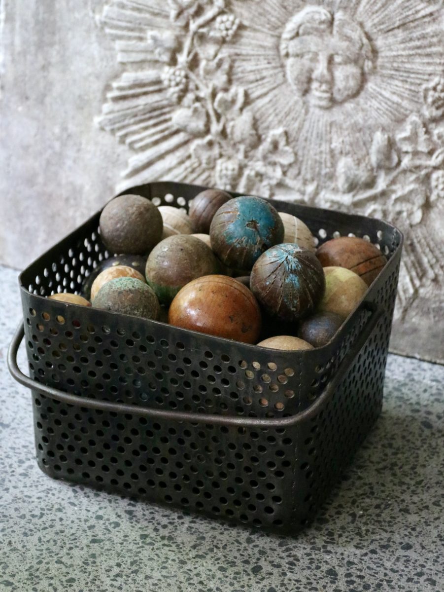 SNCF metal workshop pannier baskets c.1950 – European Antiques