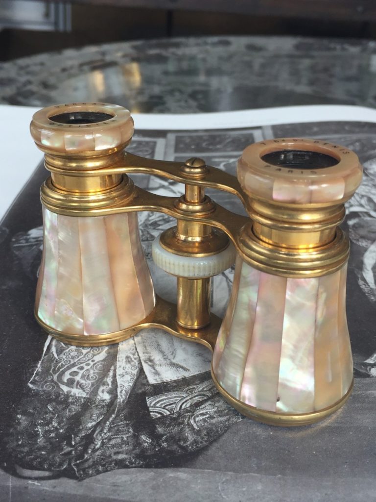 Antique Mother Of Pearl Opera Glasses Value Ksexl