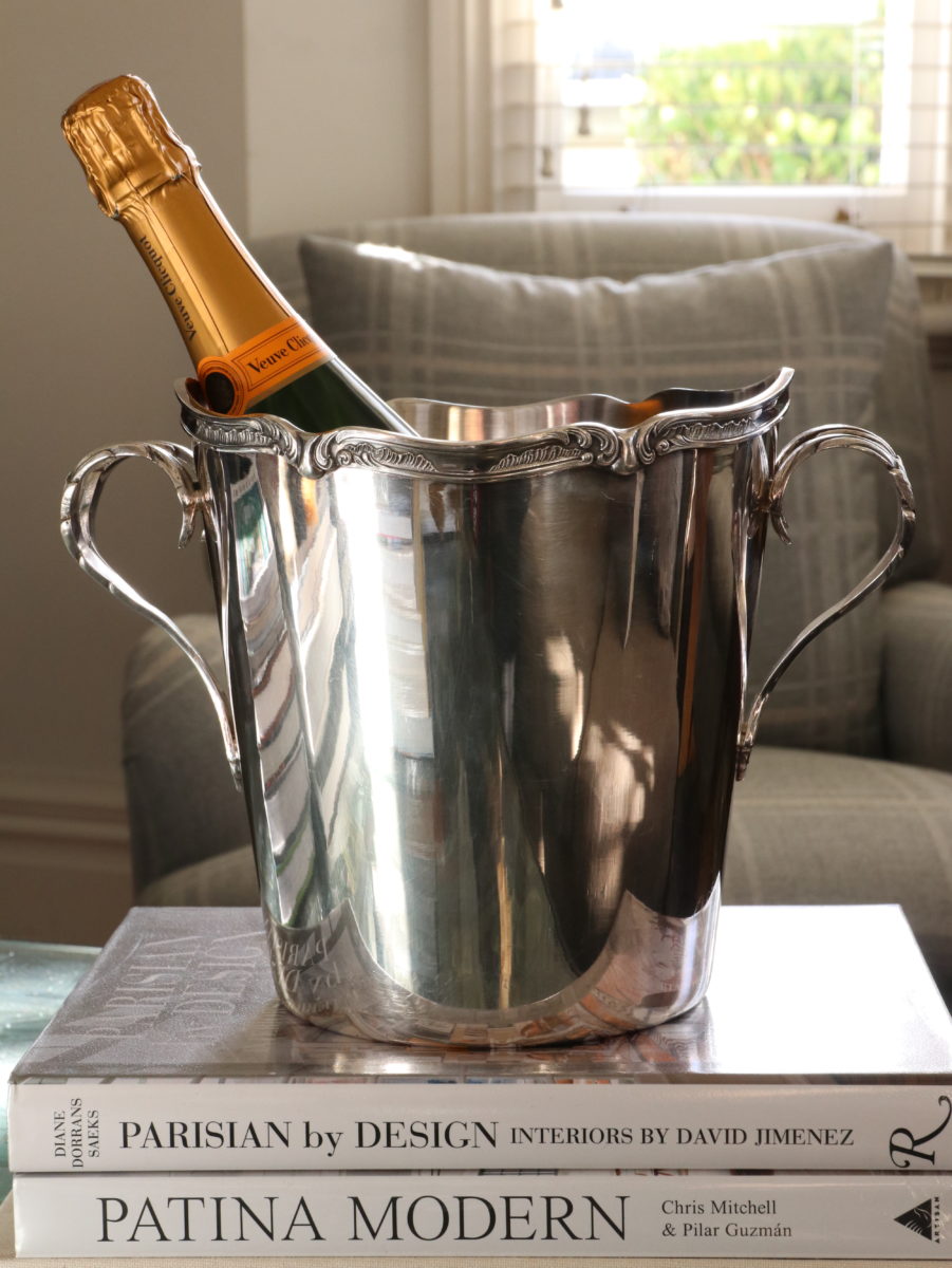 Belgian Art Deco silver-plated champagne bucket – European Antiques